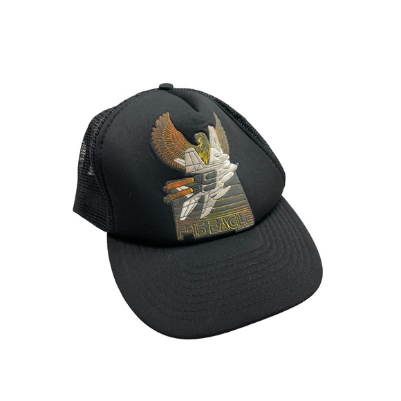 Accessories | Vintage F15 Eagle Fighter Jet Plane 1987 Eagle Trucker ...